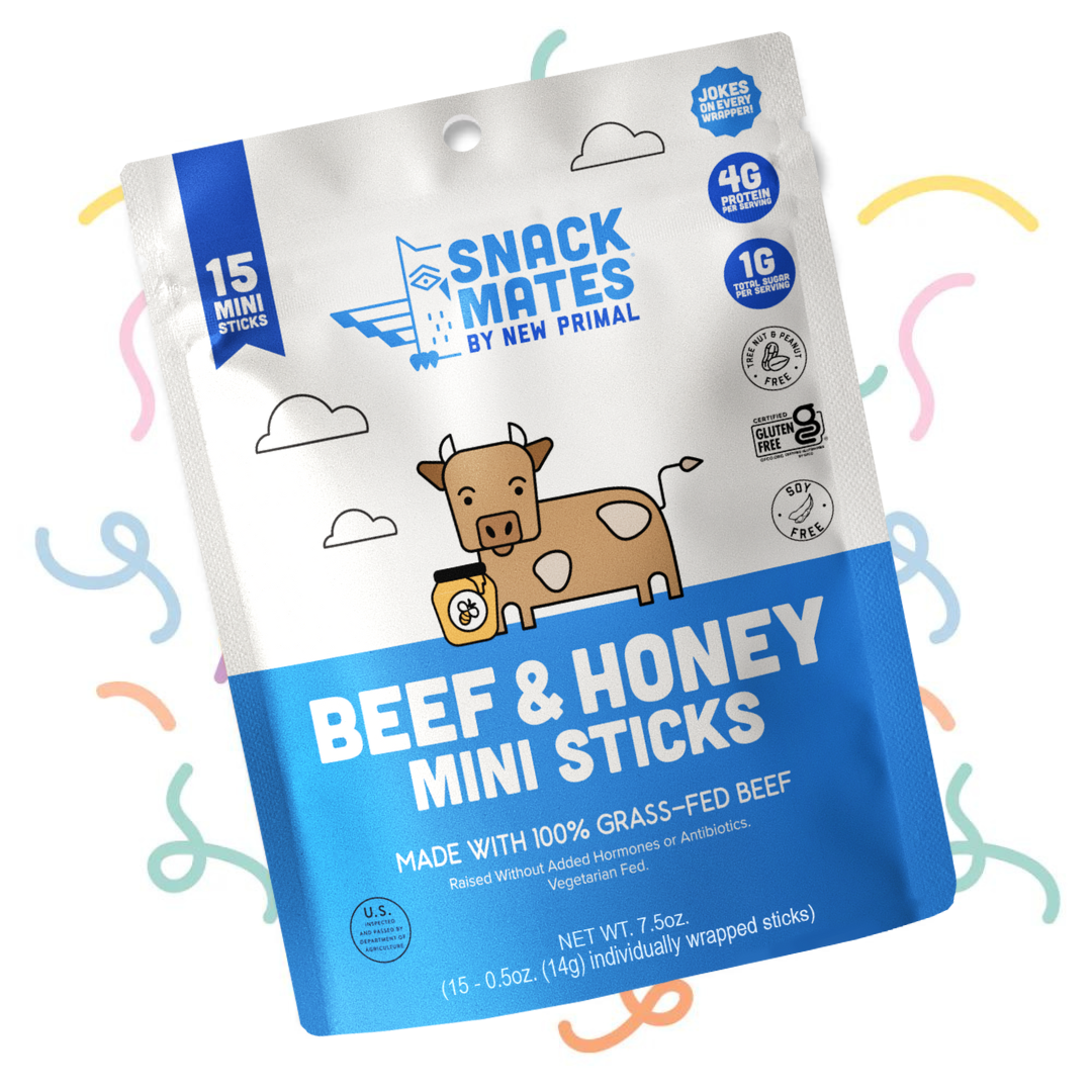 Snack Mates Mini Meat Sticks – New Primal