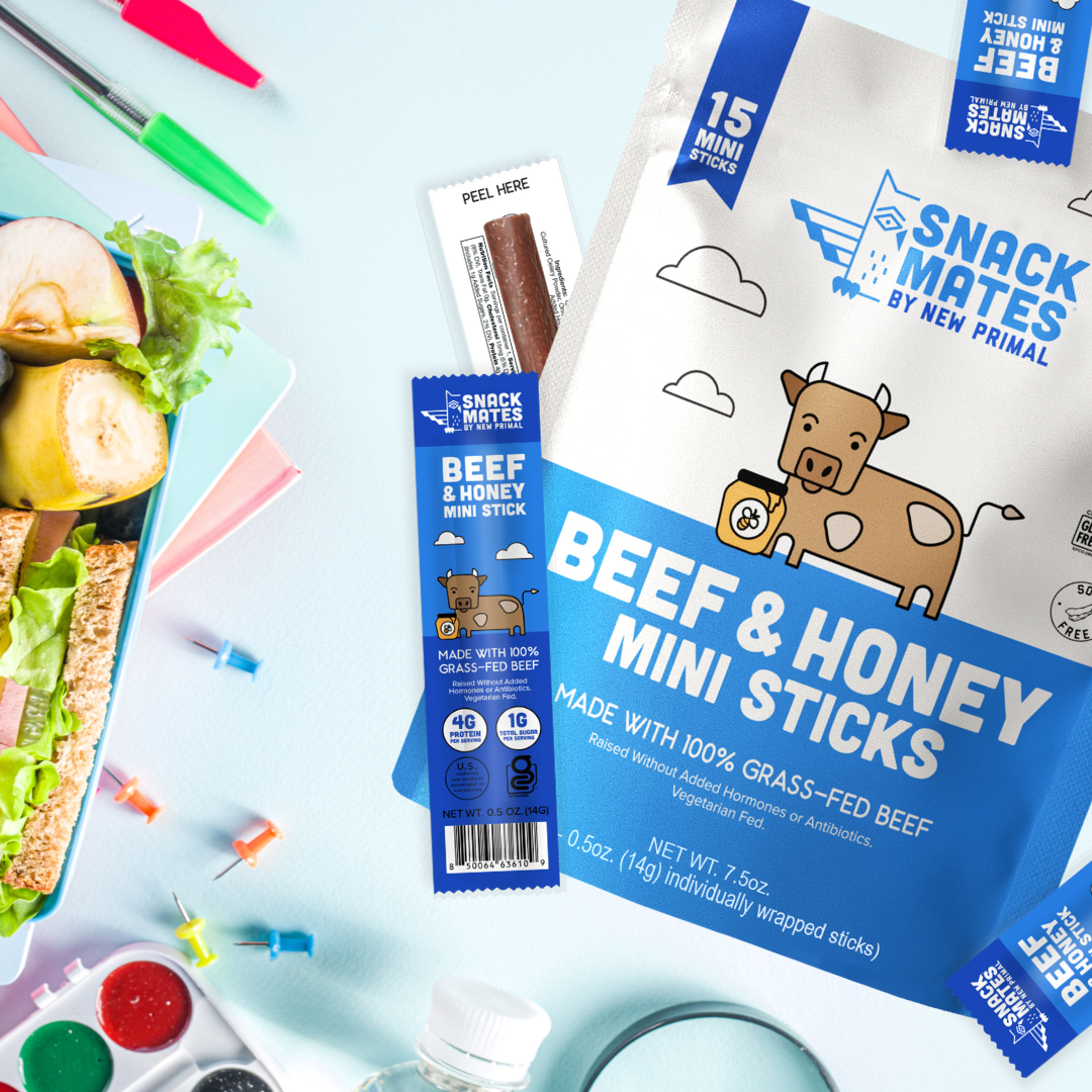 Snack Mates Mini Meat Sticks – New Primal