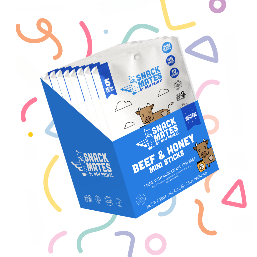 Snack Mates Mini Meat Sticks – New Primal