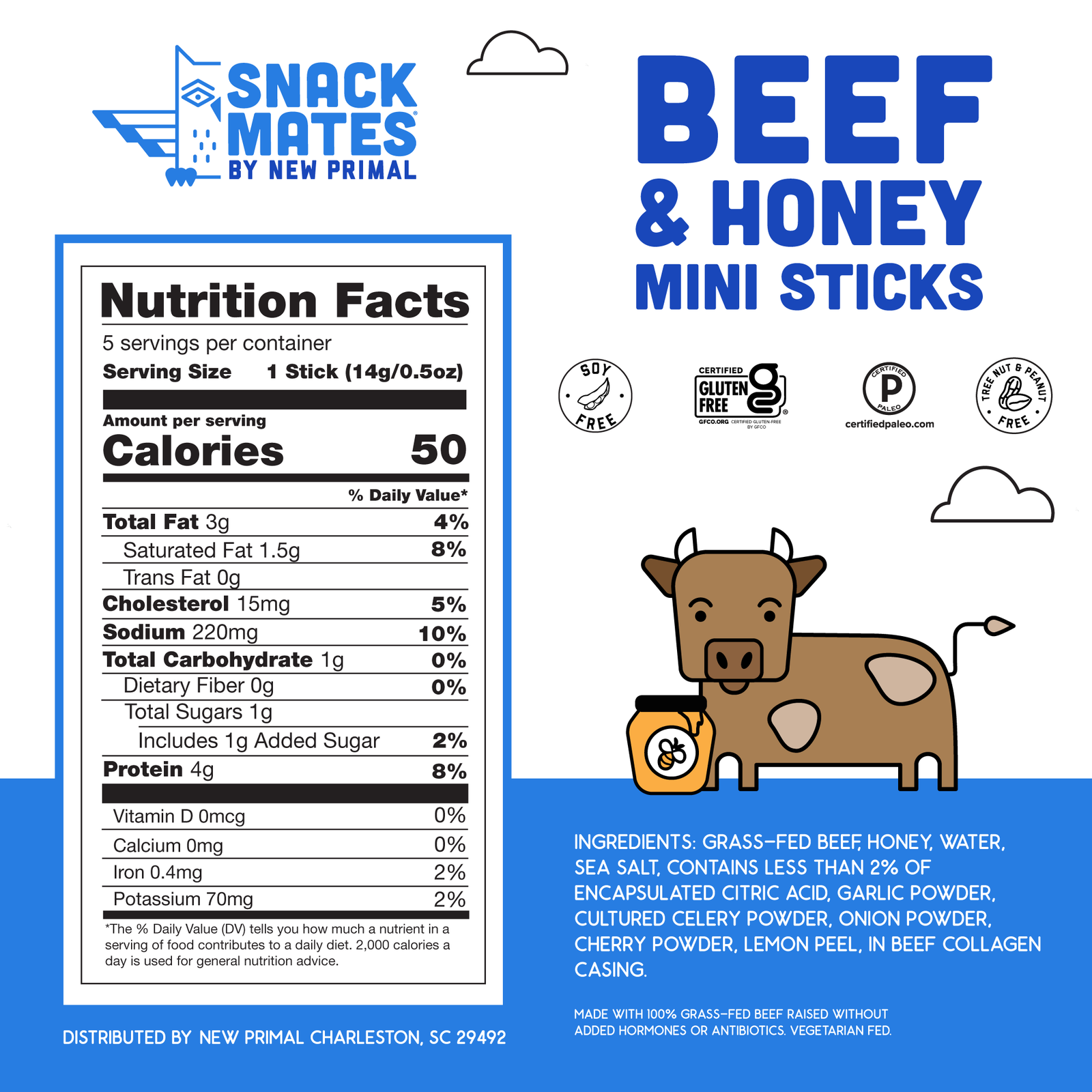 Snack Mates Mini Meat Sticks – New Primal