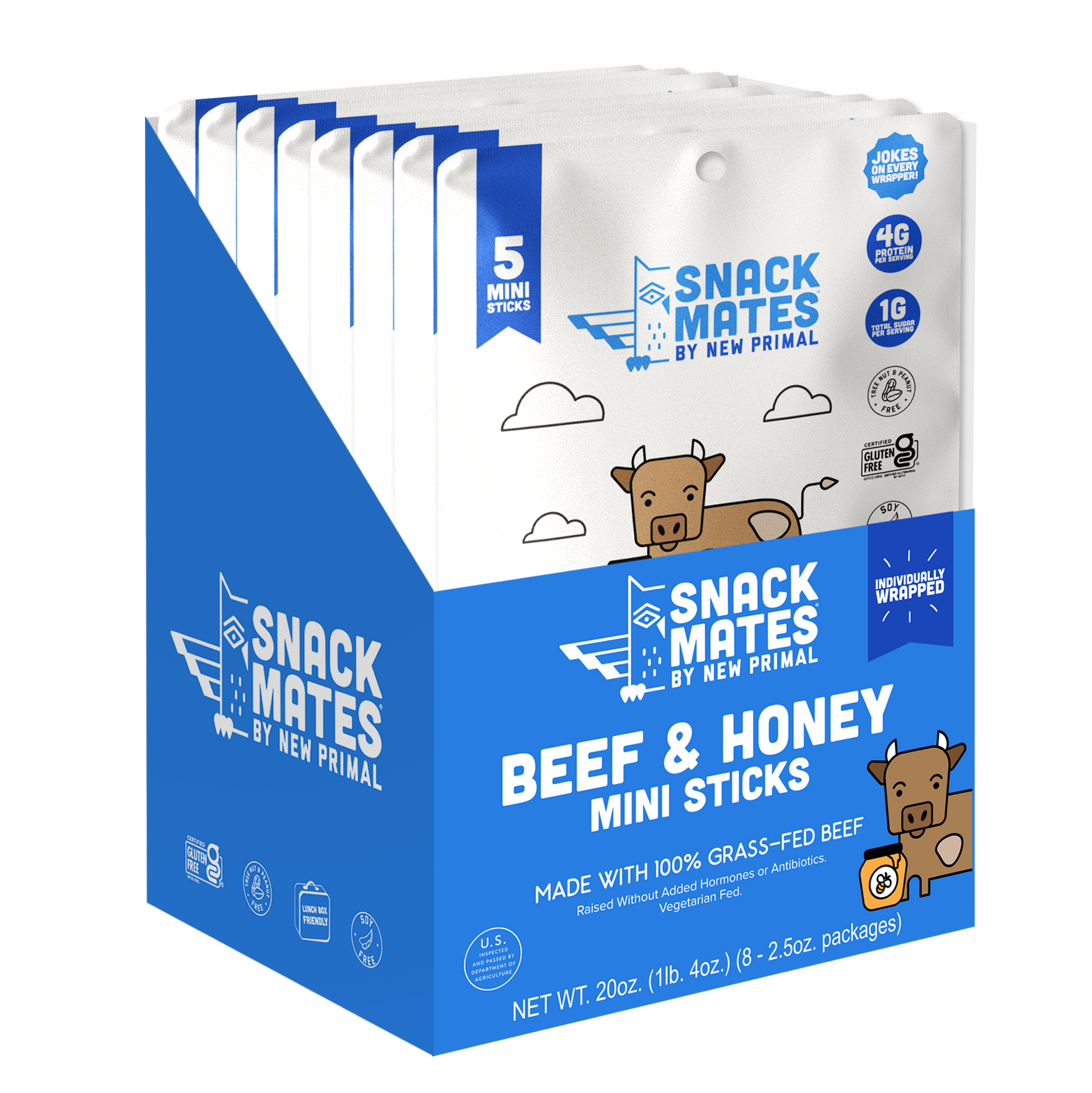 Snack Mates Mini Meat Sticks – New Primal