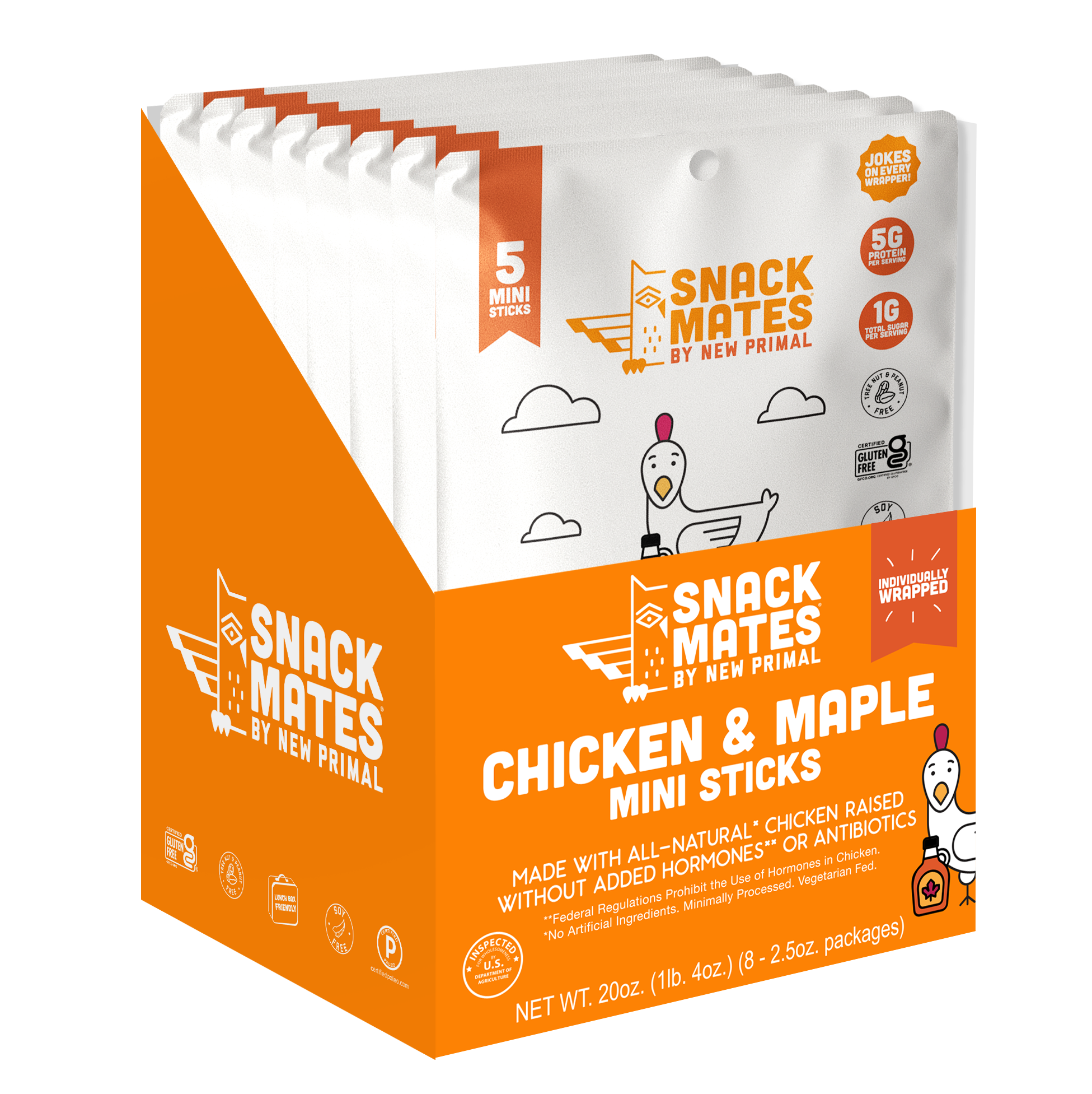 Snack Mates Mini Meat Sticks – New Primal