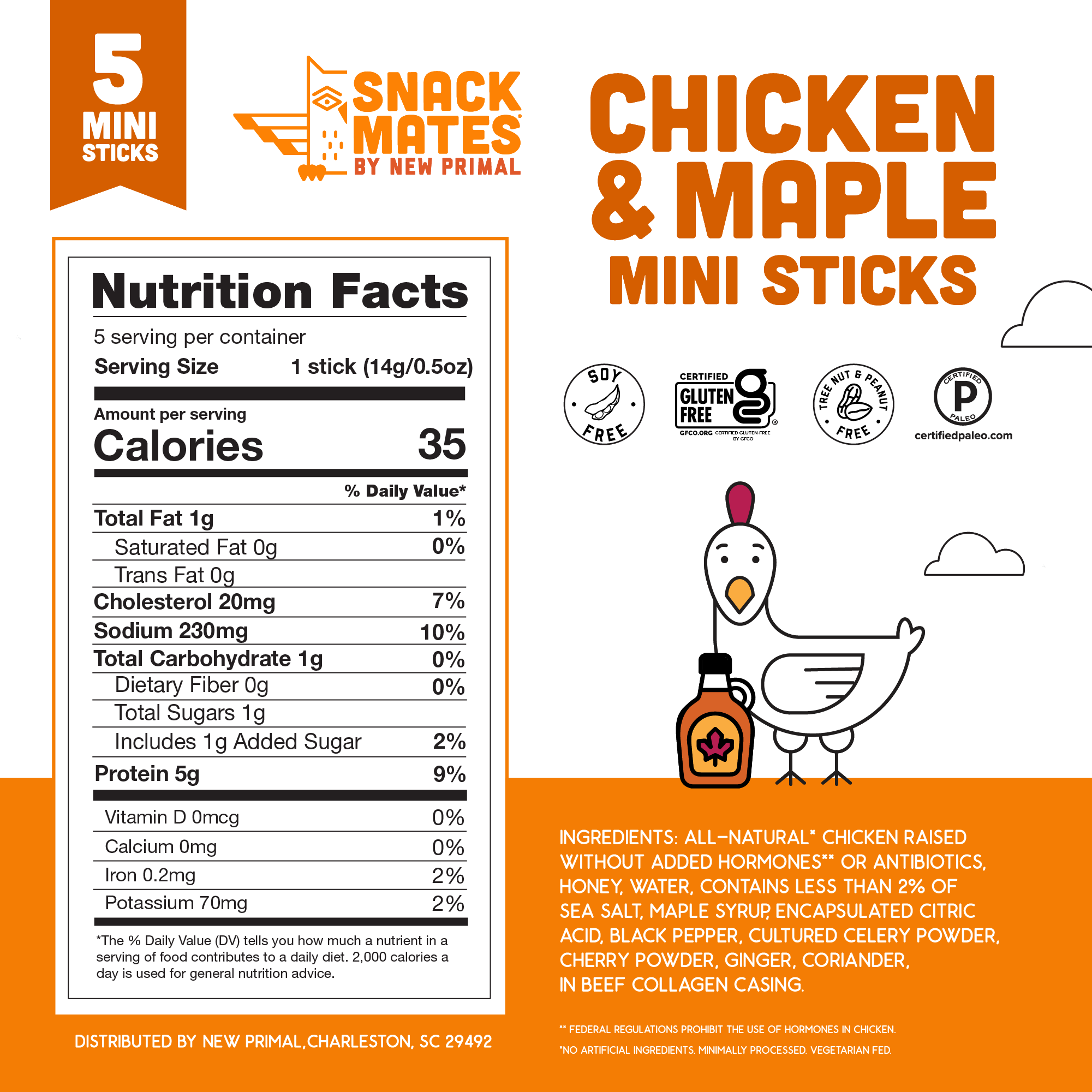 Snack Mates Mini Meat Sticks – New Primal